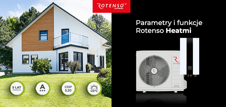 Pompy ciepła Rotenso Heatmi